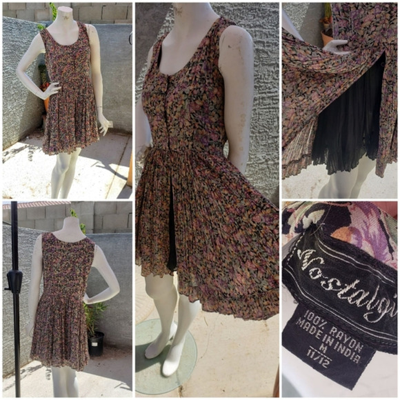 Nostalgia | Dresses | Vintage Nostalgia Floraldress | Poshmark